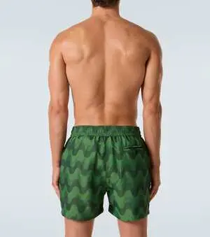 Frescobol Carioca Rio Printed Swim Trunks