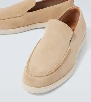 Frescobol Carioca Miguel Suede Loafers - Beige