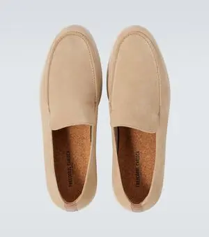 Frescobol Carioca Miguel Suede Loafers - Beige