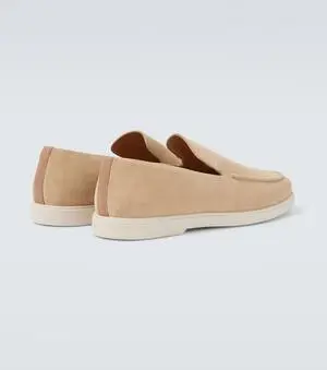 Frescobol Carioca Miguel Suede Loafers - Beige