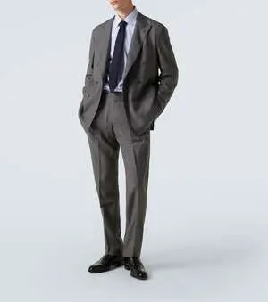 Canali Double-breasted Wool Suit