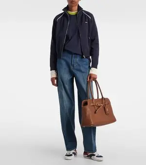 Miu Miu Aventure Large Leather Tote