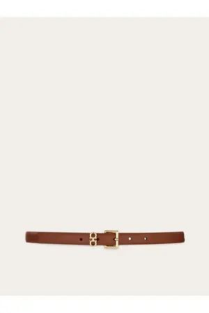 FERRAGAMO Fixed Gancini Belt - Gold