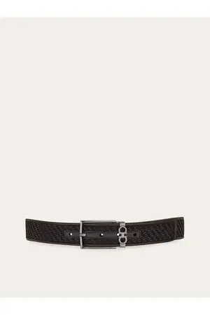 FERRAGAMO Reversible And Adjustable Gancini Belt