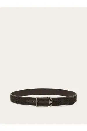 FERRAGAMO Reversible And Adjustable Gancini Belt