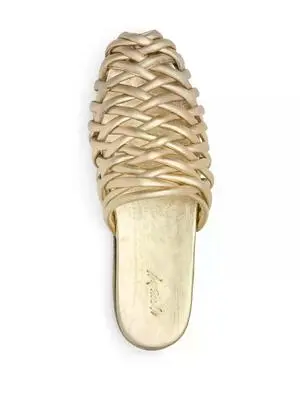 Marsèll Woven Leather Mules