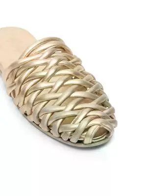 Marsèll Woven Leather Mules