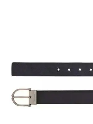 FERRAGAMO Reversible Leather Belt