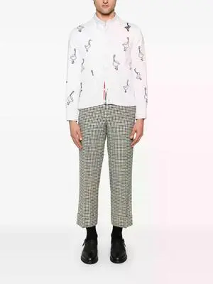 Thom Browne Gunclub-check Tweed Trousers