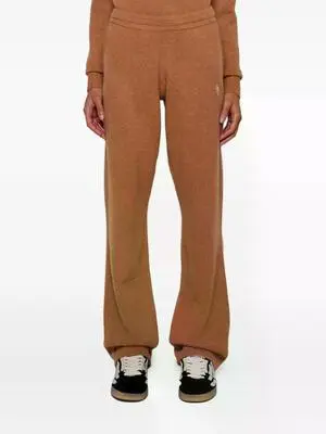 Sporty & Rich Cashmere Elastic-waist Trousers