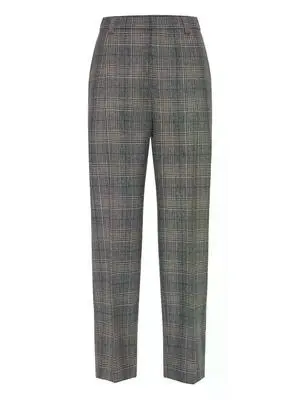Brunello Cucinelli Checked Trousers