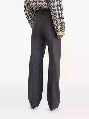 Brunello Cucinelli Tailored Wool Trousers - Grey