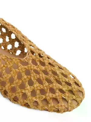 MANSUR GAVRIEL Woven Ballet Flats - Neutrals