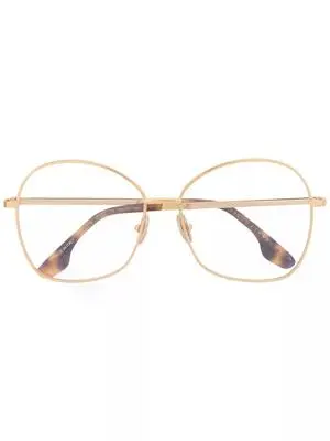 Victoria Beckham Gold Tone Eyewear For Women
