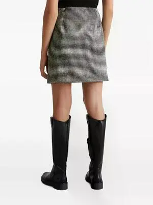 Marc O'polo Houndstooth Pattern Mini Skirt