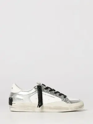 CRIME LONDON Low Top Sneakers - Silver