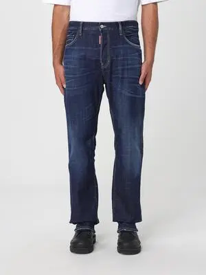 Dsquared2 Distressed Cotton Jeans - Denim