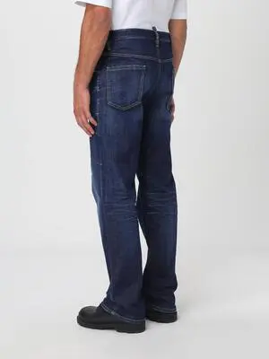 Dsquared2 Distressed Cotton Jeans - Denim