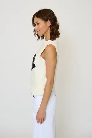 Central Park West Evie Shell Print Tank