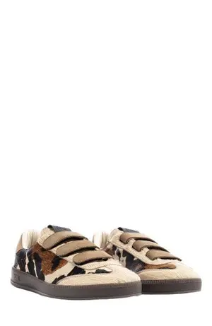 P448 Capri Sneaker - Leopard/camel