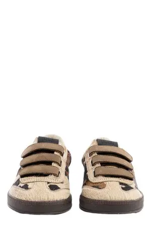 P448 Capri Sneaker - Leopard/camel