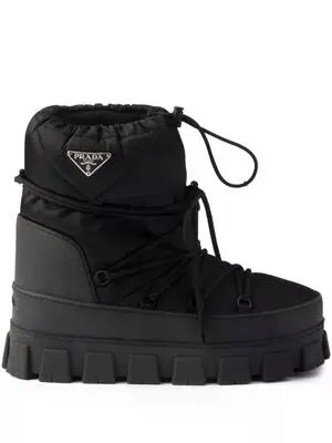 Prada Quilted Après Ski Boots