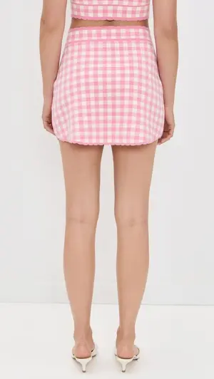 LoveShackFancy Muna Mini Skirt