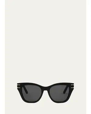 Dior Signature B4i Acetate Butterfly Sunglasses