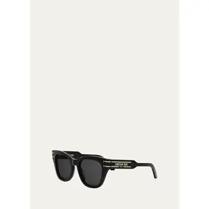 Dior Signature B4i Acetate Butterfly Sunglasses
