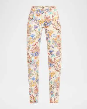 Etro Full Length Bottoms For Women