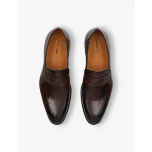 Magnanni Madison Leather Loafers - Tan