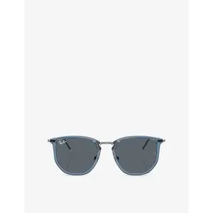 Ray-ban Irregular-frame Sunglasses - Blue
