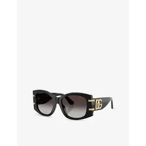 Dolce & Gabbana Butterfly-frame Acetate Sunglasses