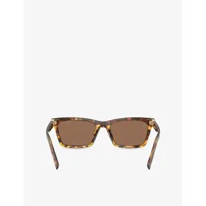 Miu Miu Mu A05s Square-frame Acetate Sunglasses - Brown