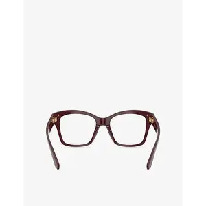 Dolce & Gabbana Dg3419 Square-frame Optical Glasses - Red