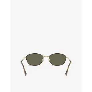 Ray-ban Irregular-frame Tortoiseshell Sunglasses - Brown