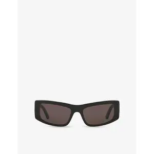 Balenciaga Cat-eye Frame Sunglasses - Black