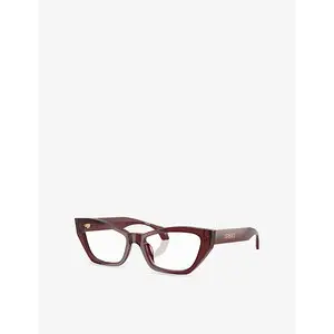 Versace Ve3373u Cat-eye Optical Glasses - Red