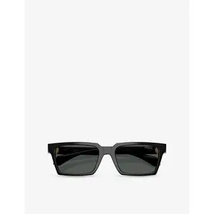 Versace Ve4490u Rectangle-frame Sunglasses