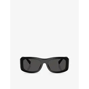 Dolce & Gabbana Rectangular-frame Sunglasses - Black