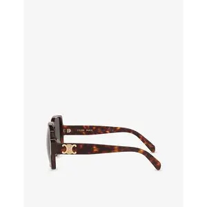 Celine Cl40316u Triomphe Square-frame Sunglasses