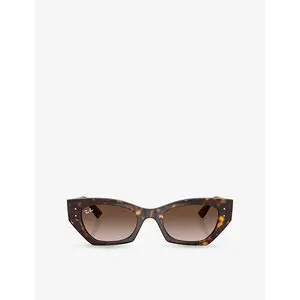 Ray-ban Irregular-frame Sunglasses - Brown