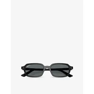 Ray-ban Pillow-frame Injected Sunglasses - Black