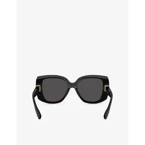 Dolce & Gabbana Dg4495 Square-frame Sunglasses - Black