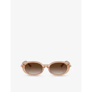 Tiffany & Co. Round-frame Acetate Sunglasses - Cream
