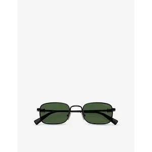 Miu Miu Square-frame Metal Sunglasses