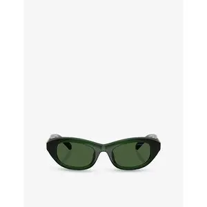 SWAROVSKI Sk6036u Cat-eye Sunglasses - Green