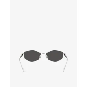 JIMMY CHOO Jc4017 Metal Frame Sunglasses - Silver