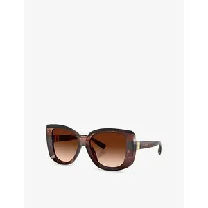 Dolce & Gabbana Dg4495 Square-frame Sunglasses - Red