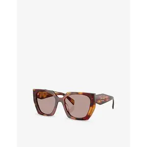 Prada Pr 15ws Rectangle-frame Sunglasses
